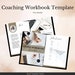 Ebook Coaching Course Workbook Template Canva | Fully Editable | Spiritual Life Business ...