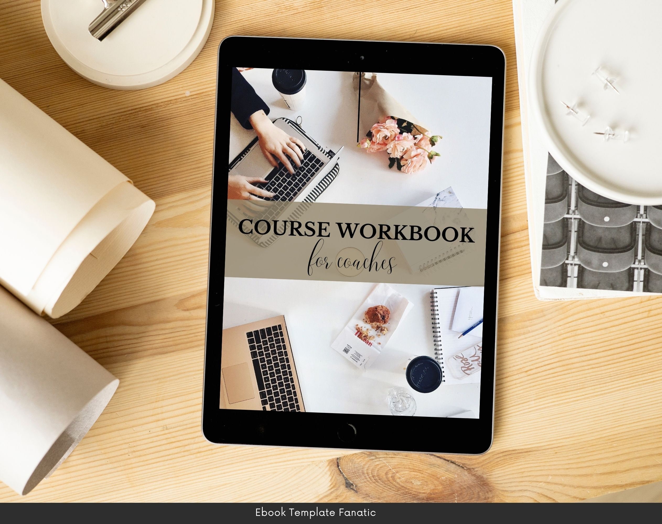 Ebook Coaching Course Workbook Template Canva | Fully Editable | Spiritual Life Business ...