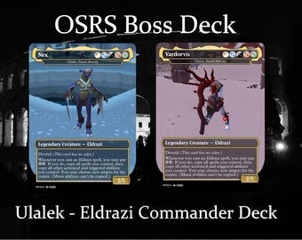 CHEAP Slightly Misprinted Deck - Galvek=ur-dragon OSRS Themed Magic the ...
