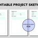 Editable Project Sketch Template, MS Word Project Sketch Template ...