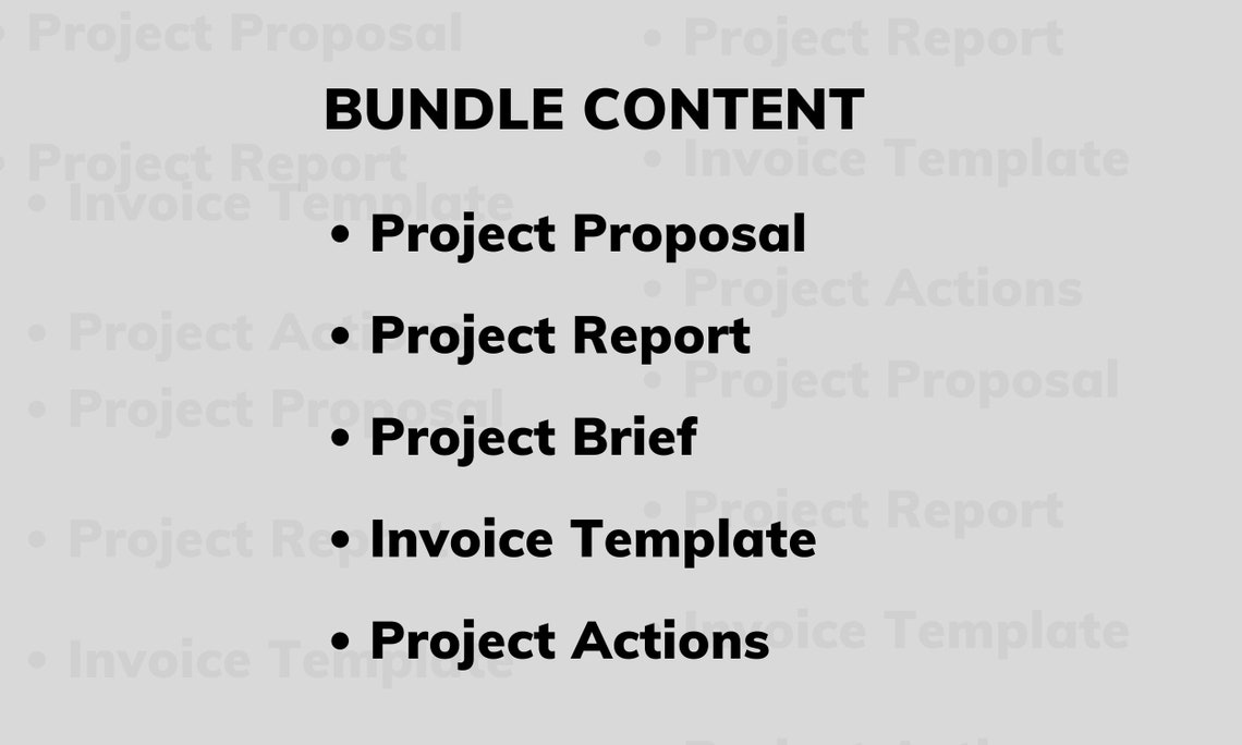 Editable Project Management Template, Project Management Template ...