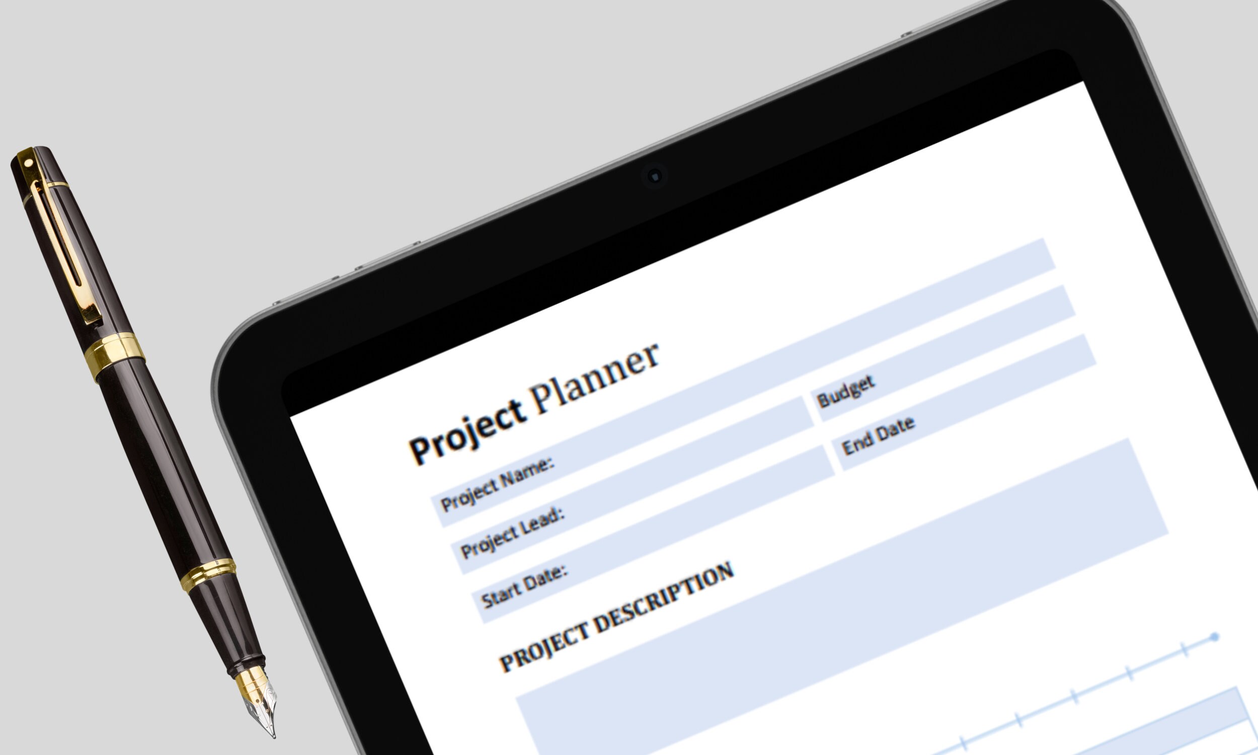 Editable Project Management Planner Template, Project Planner Template ...