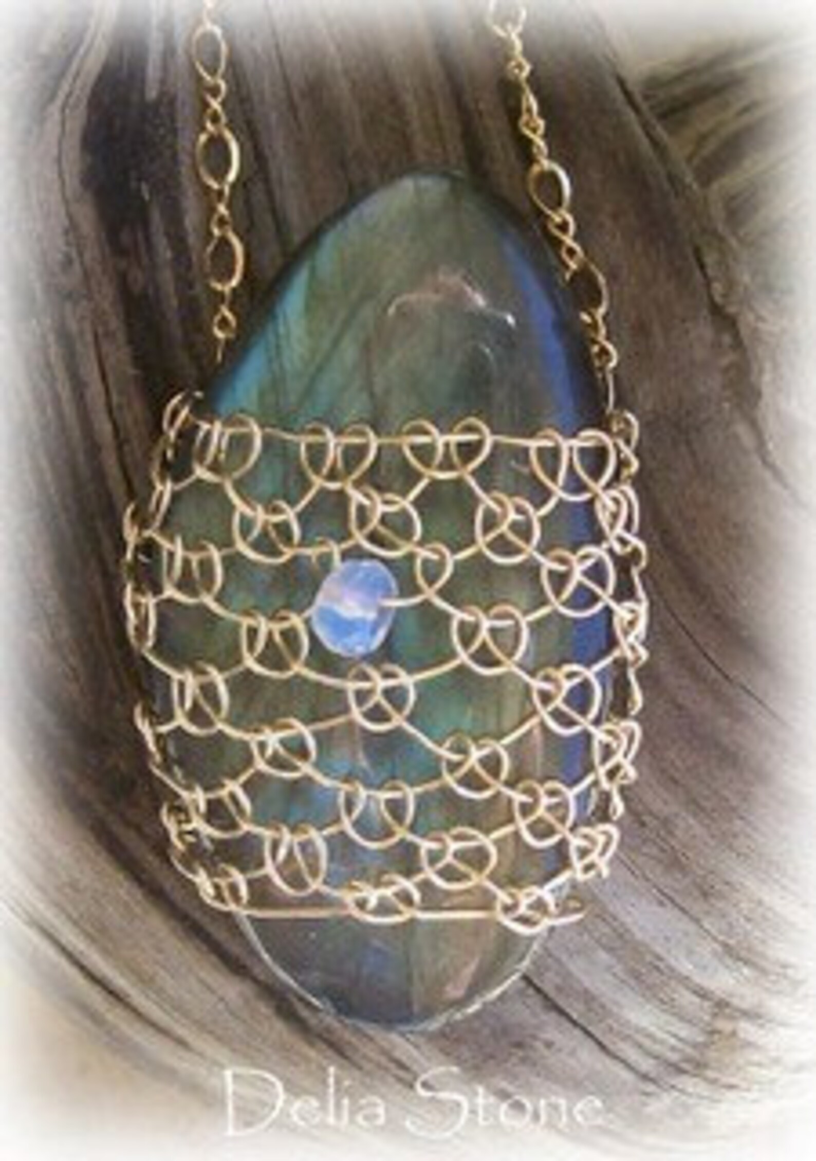 Needle Lace Caged Pendant Tutorial Instant Download - Etsy