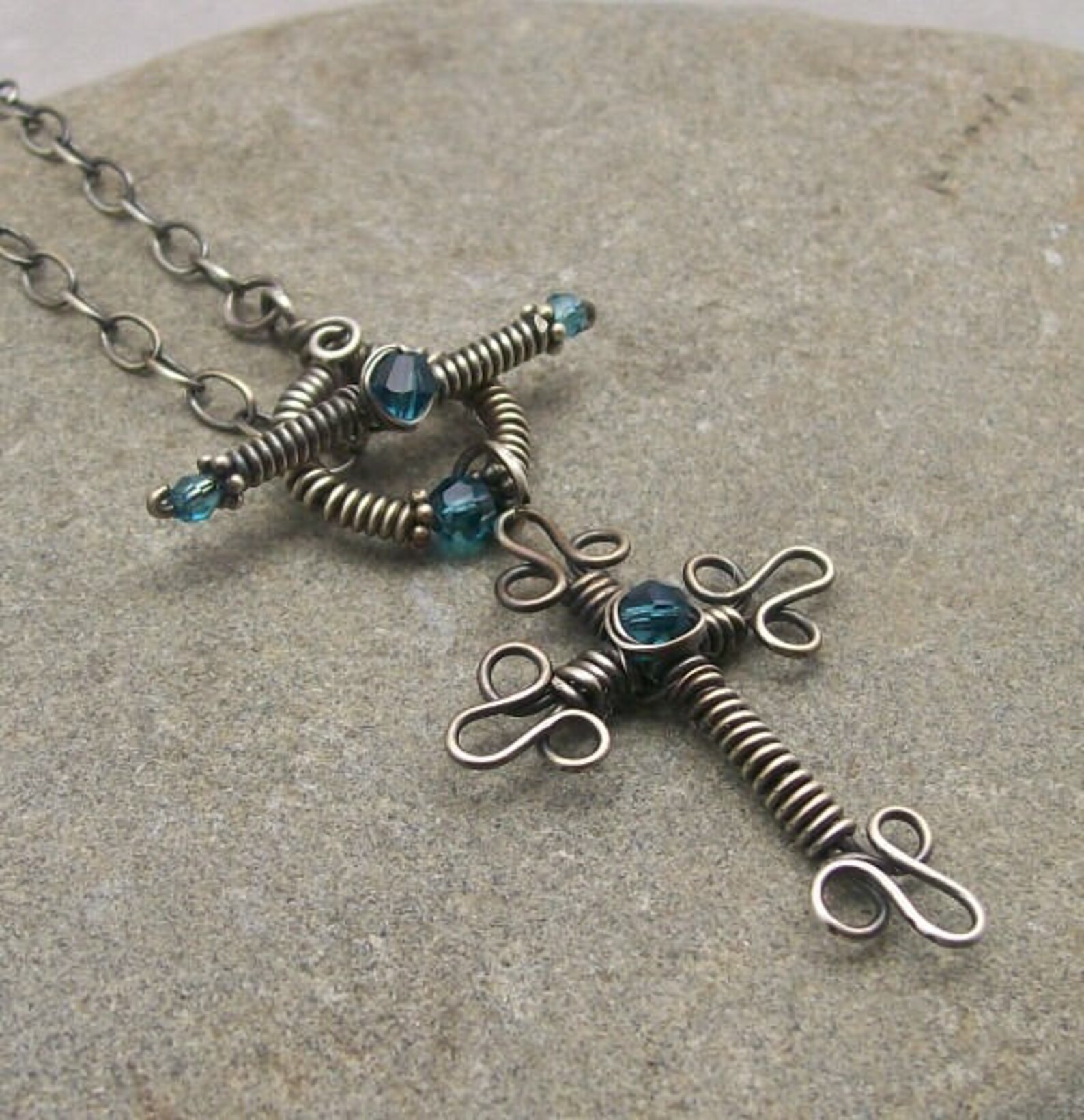 Wire Wrapped Toggle Clasp Tutorial PDF - Etsy