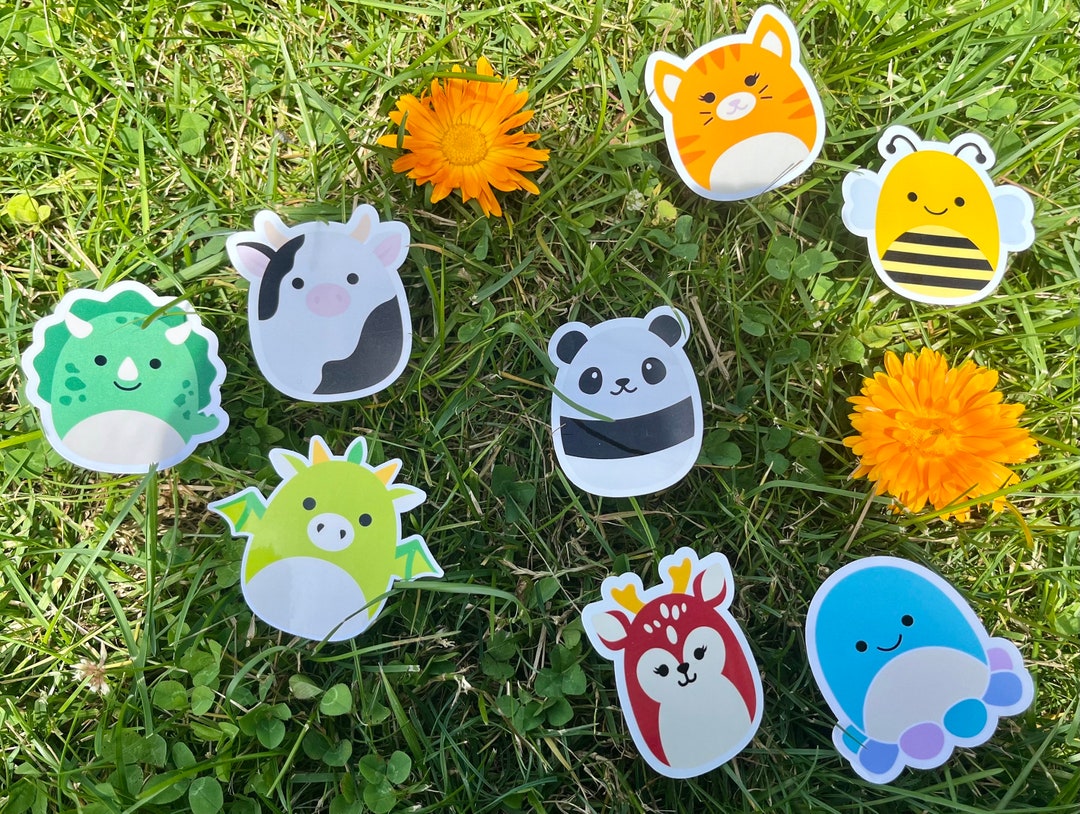 Squishmallow Sticker Pack - Etsy