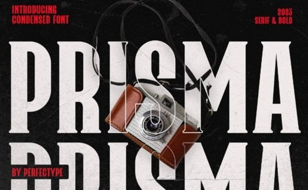 Prisma Font, Script Font, Beautiful Font, Vintage Font, Retro Font ...