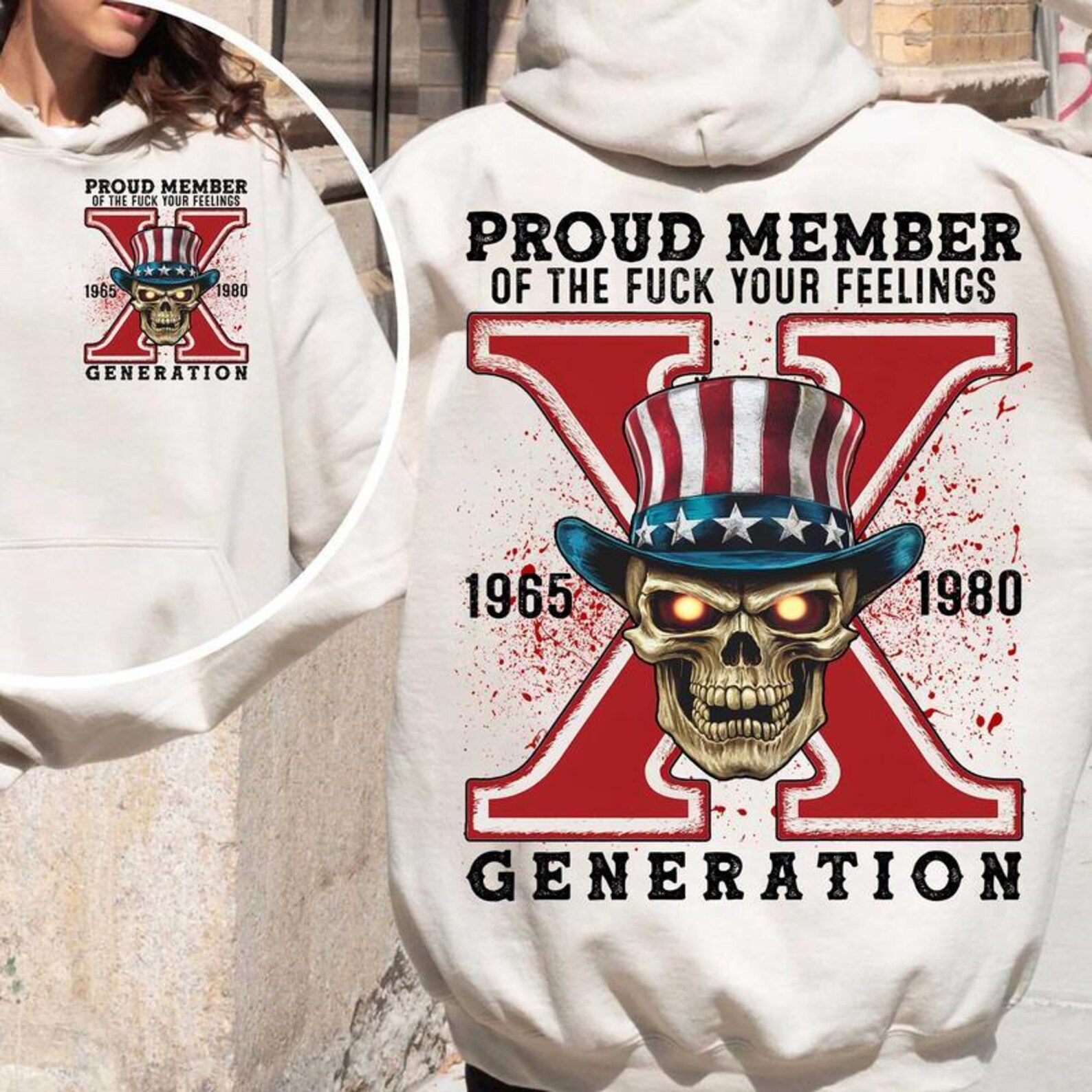 New Version Generation X FAFO T-shirt, Two Side Hoodie, Gen X Fafo ...