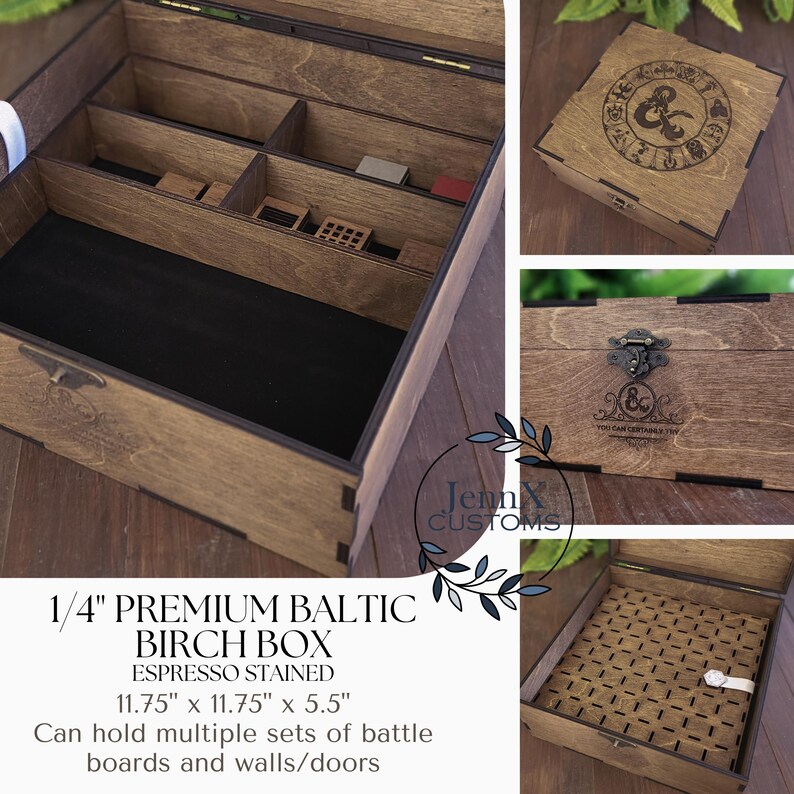 3D Battle Map With Box for Dnd, Table Top Games, Dungeons and Dragons ...
