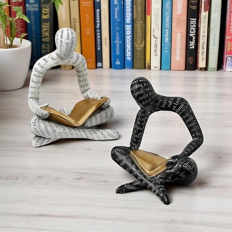 Abstract Thinker Sculpture - Etsy UK