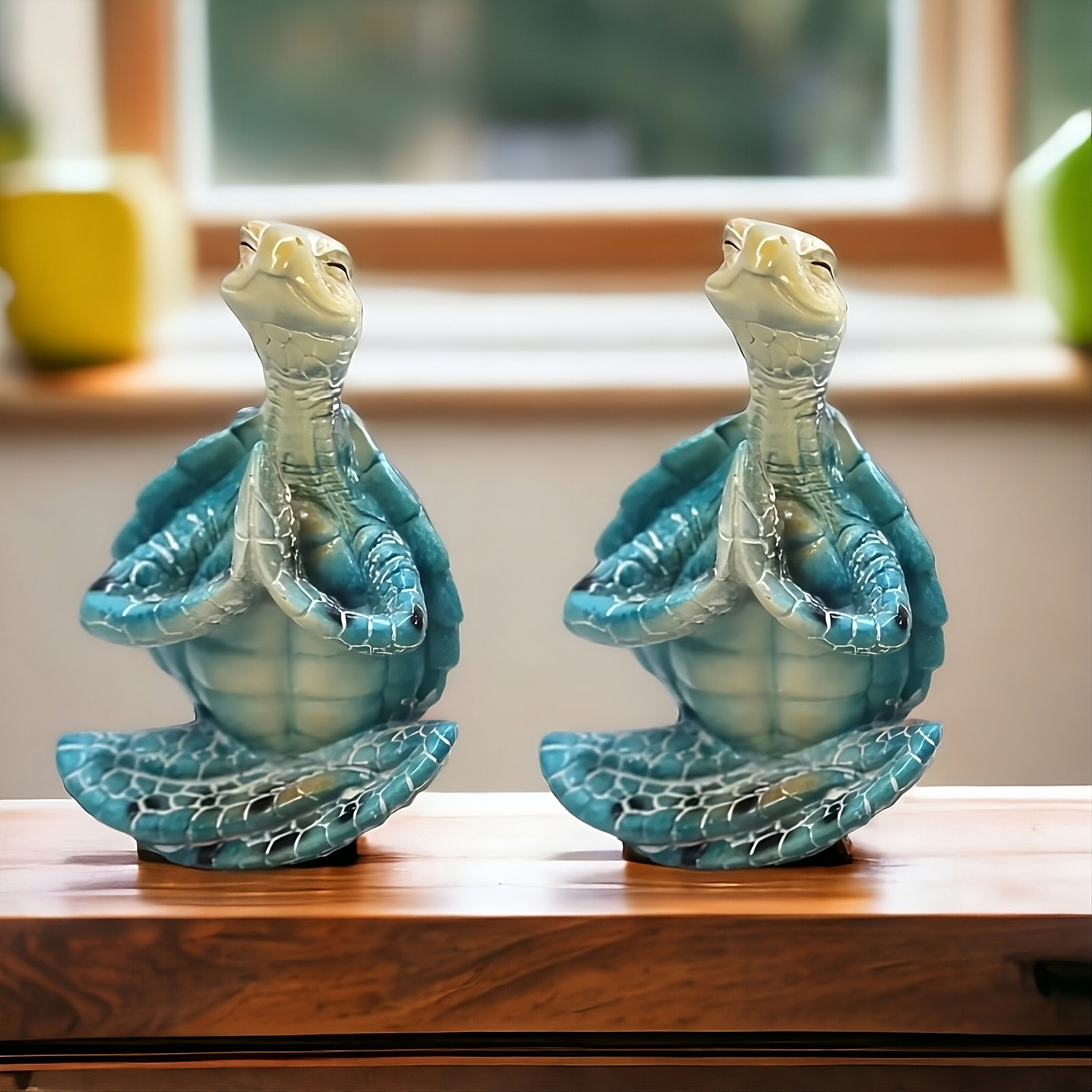 Meditating Sea Turtle Statue: Coastal Zen Garden Decor - Etsy