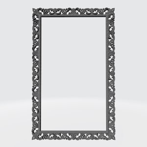 Ornate Mirror Frame STL Files: 3D CNC Router Models (6 Pcs) - Etsy