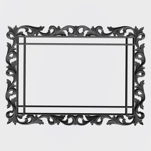 Pack STL Files of Mirror Frames, Picture Frames, Digital File for 3D ...