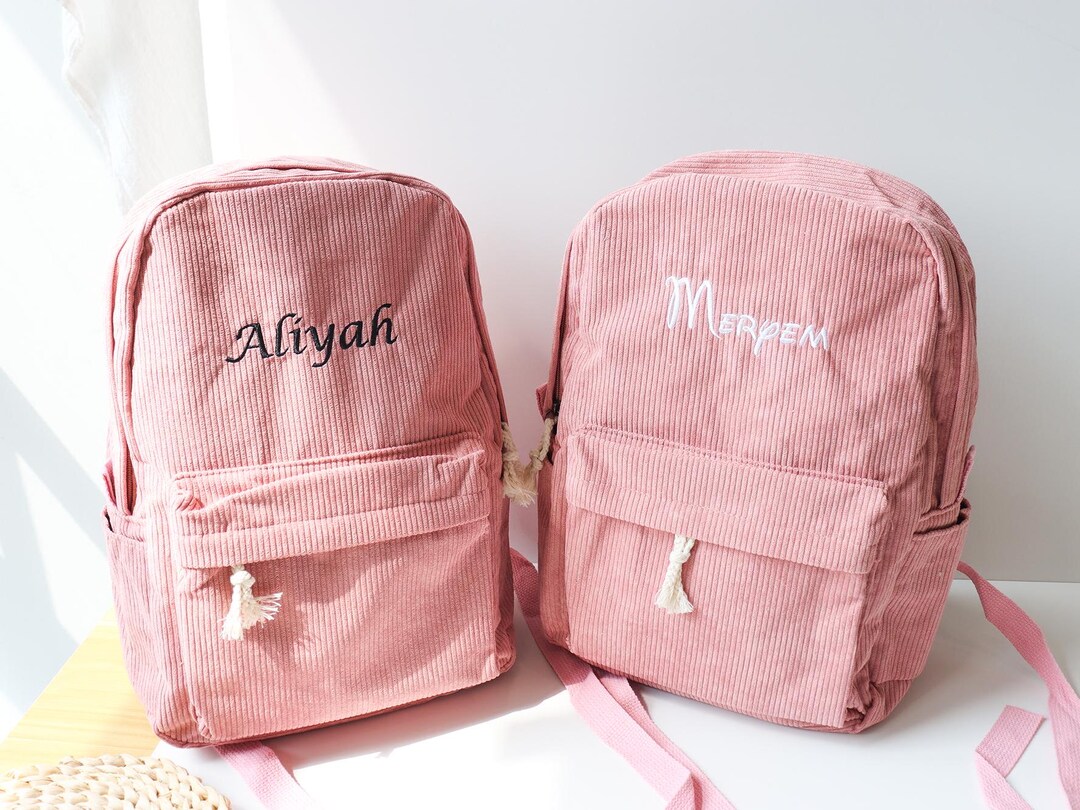 Personalized Backpack Back to School, Embroidered School Bag for Kids ...