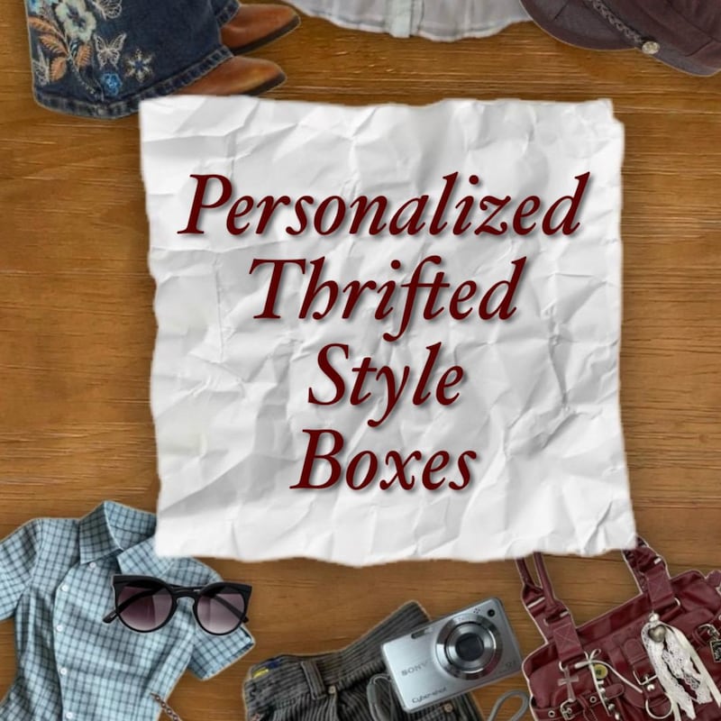 Thrift Box for Men - Etsy