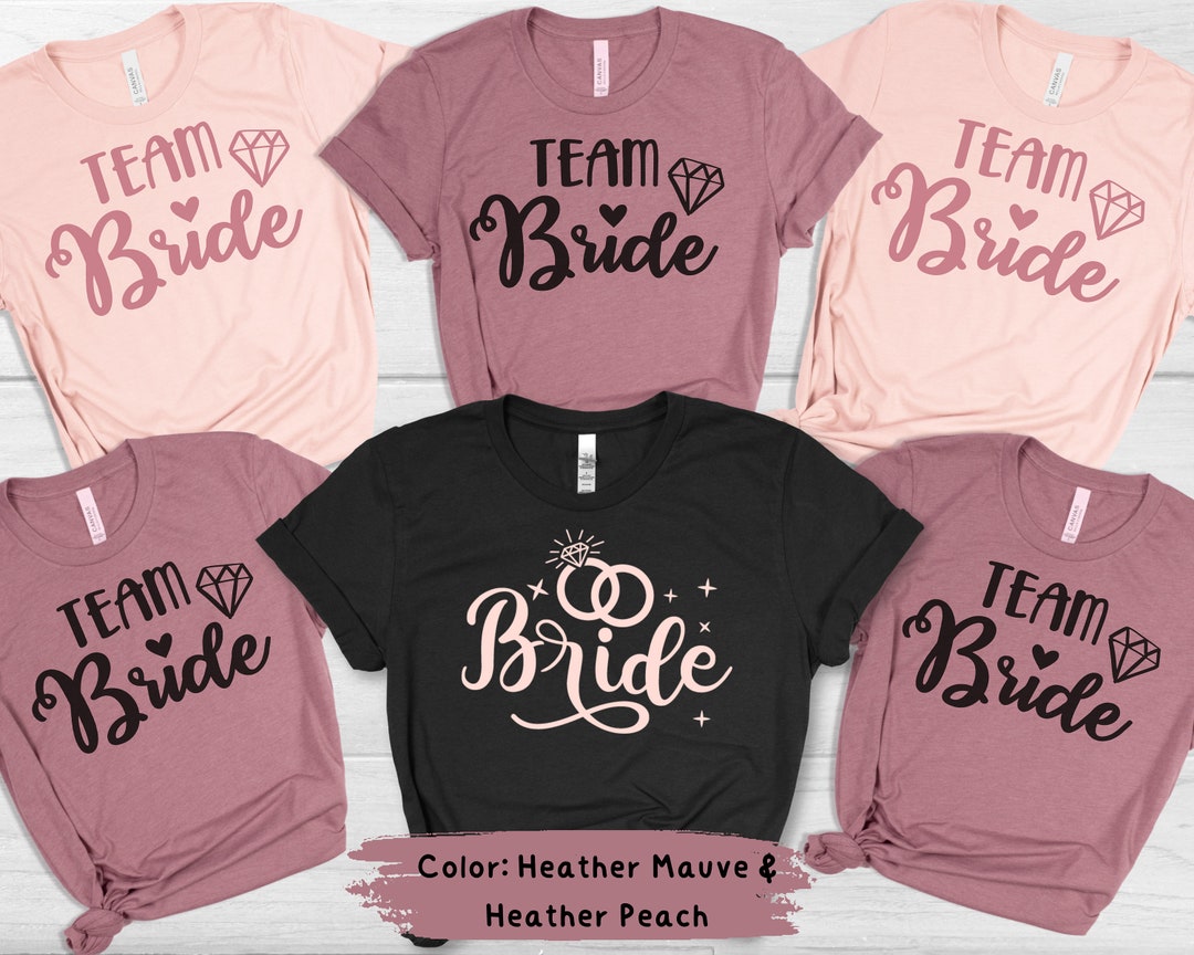 Bride Shirt Team Bride Shirts Future Bride Shirt for Bridal Party ...