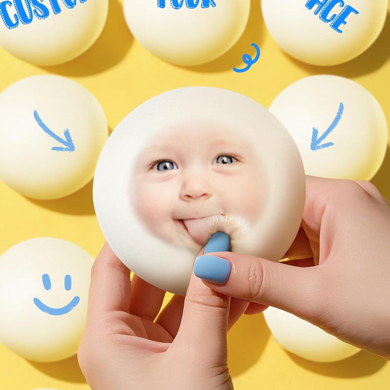 Face on Stress Ball - Etsy UK