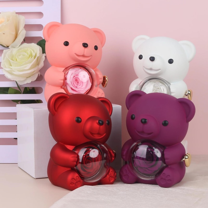 Teddy Bear Jewelry Box - Etsy