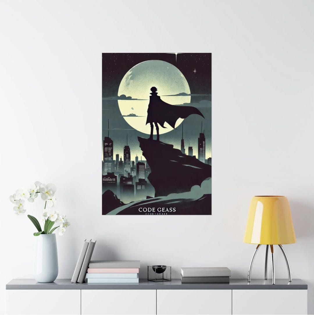 Code Geass Poster SVG - Wall Art & Fine Art Print, Home Decor, Game ...