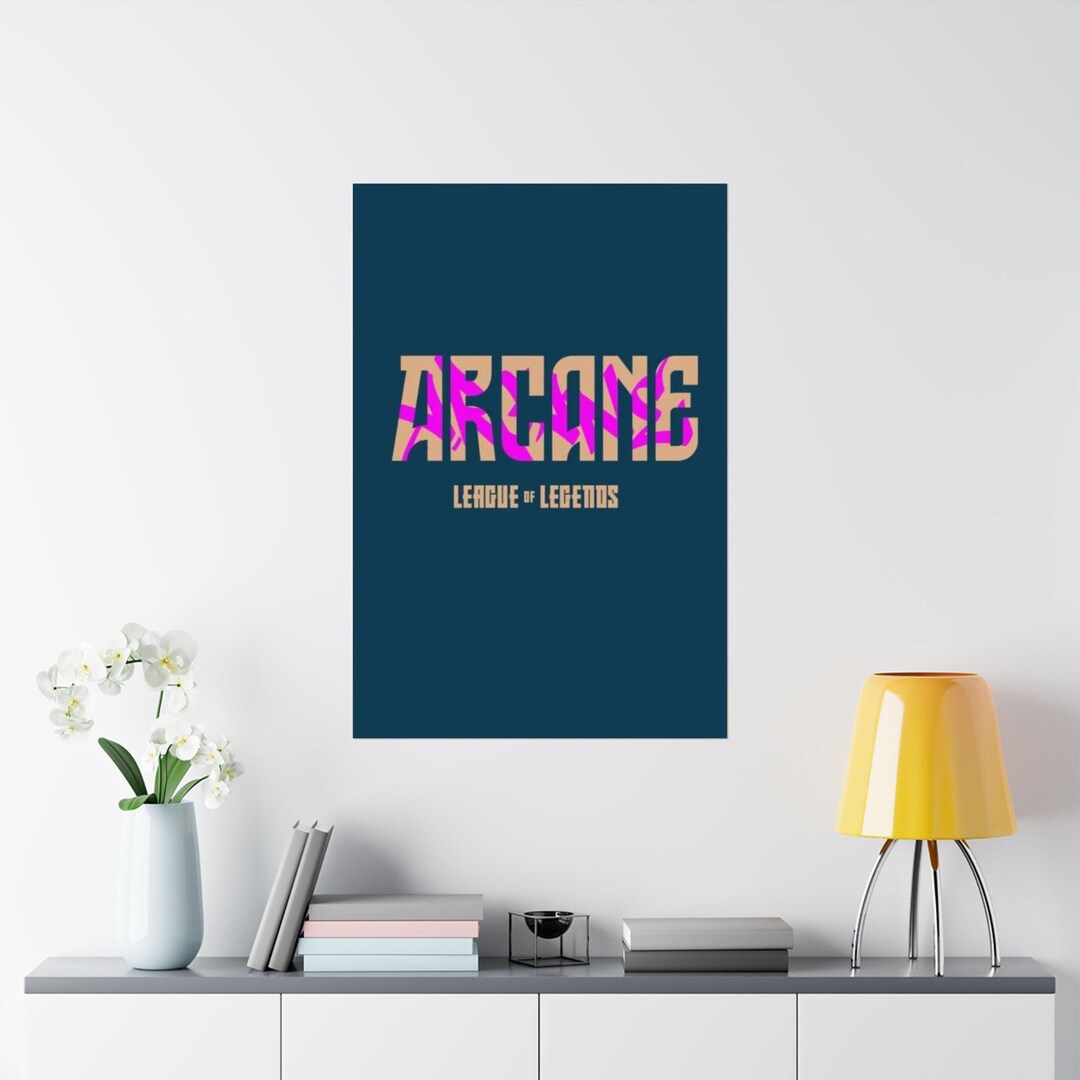 Arcane Poster SVG - Wall Art & Fine Art Print, Home Decor, Game Poster ...