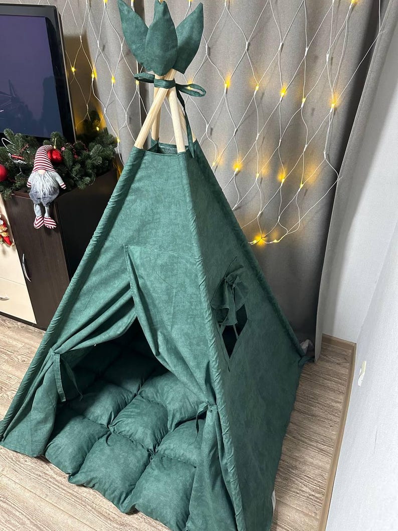 Kids Teepee | Heart Tipi | Children's Play Tent | Indian Teepee ...