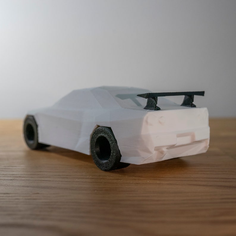 Nissan GTR R34 LOW POLY Style Model Car - Etsy