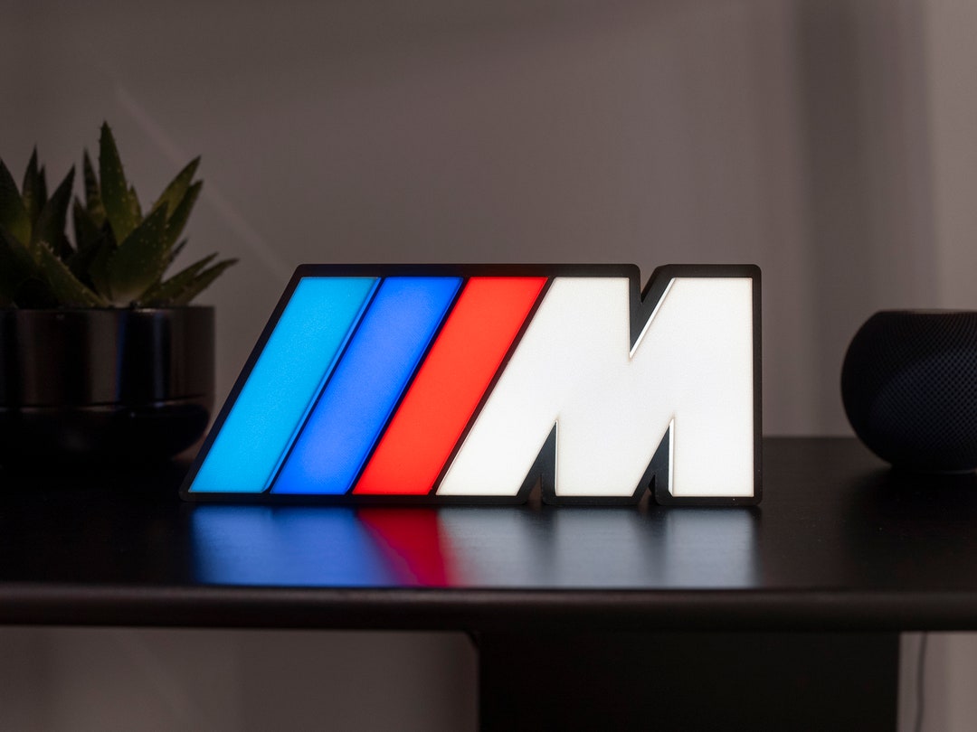BMW M Lightbox Lamp - Etsy