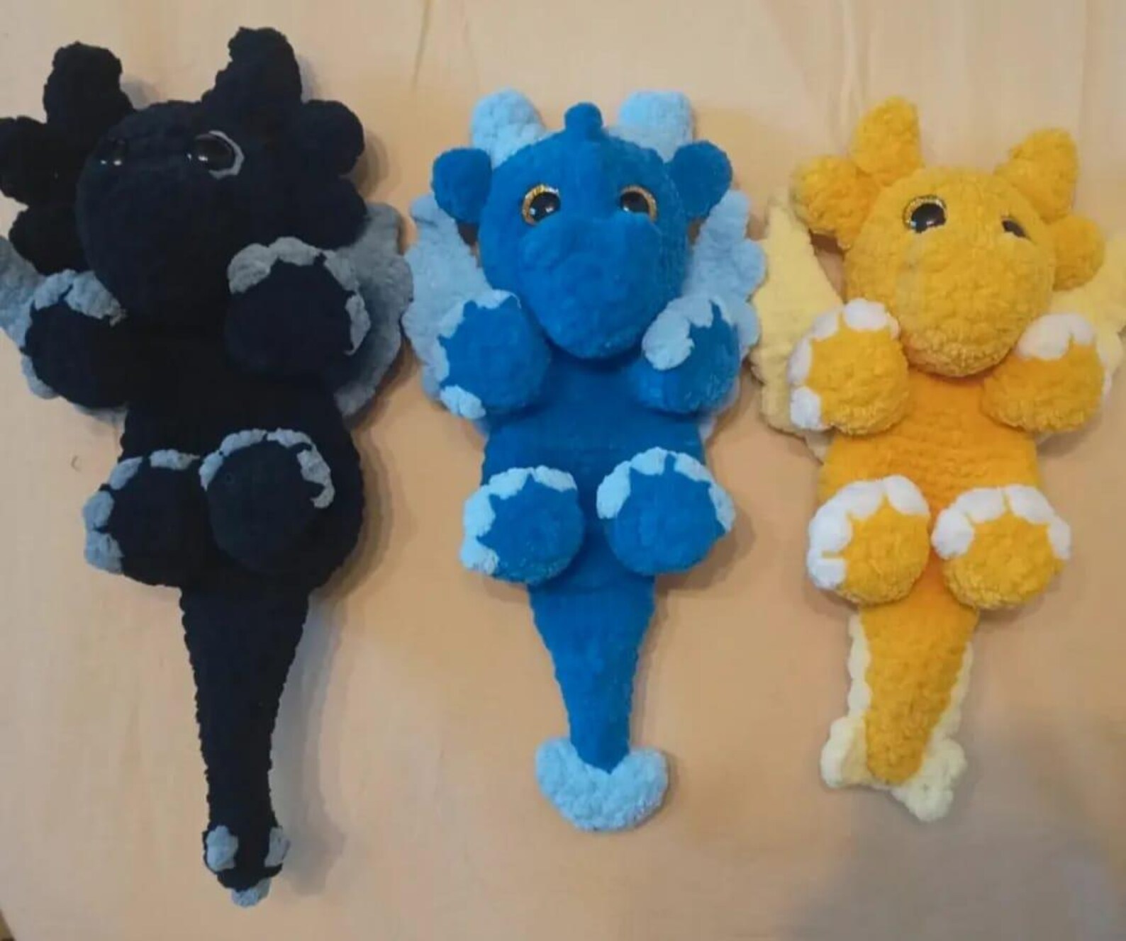 Tairn From Fourth Wing Crochet Pattern - Etsy