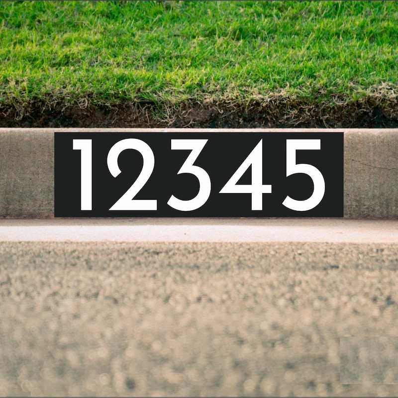 Street Curb Sign - Etsy