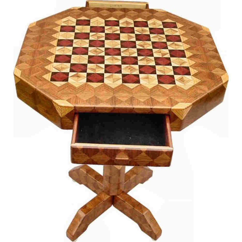 Small Chess-checker Table - Etsy