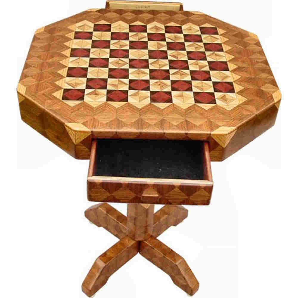 Small Chess-checker Table - Etsy