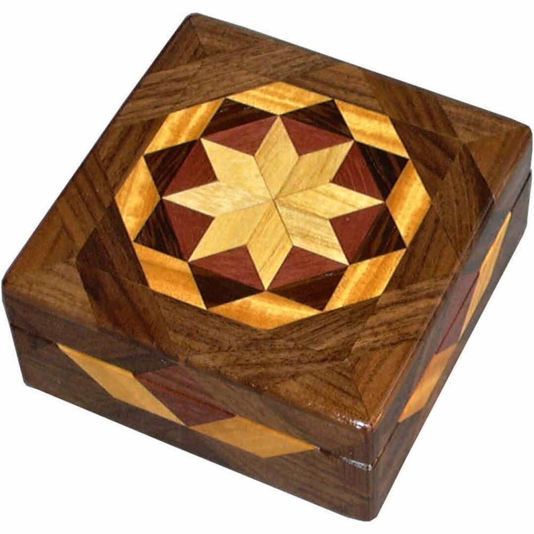 Bright Square Box - Etsy