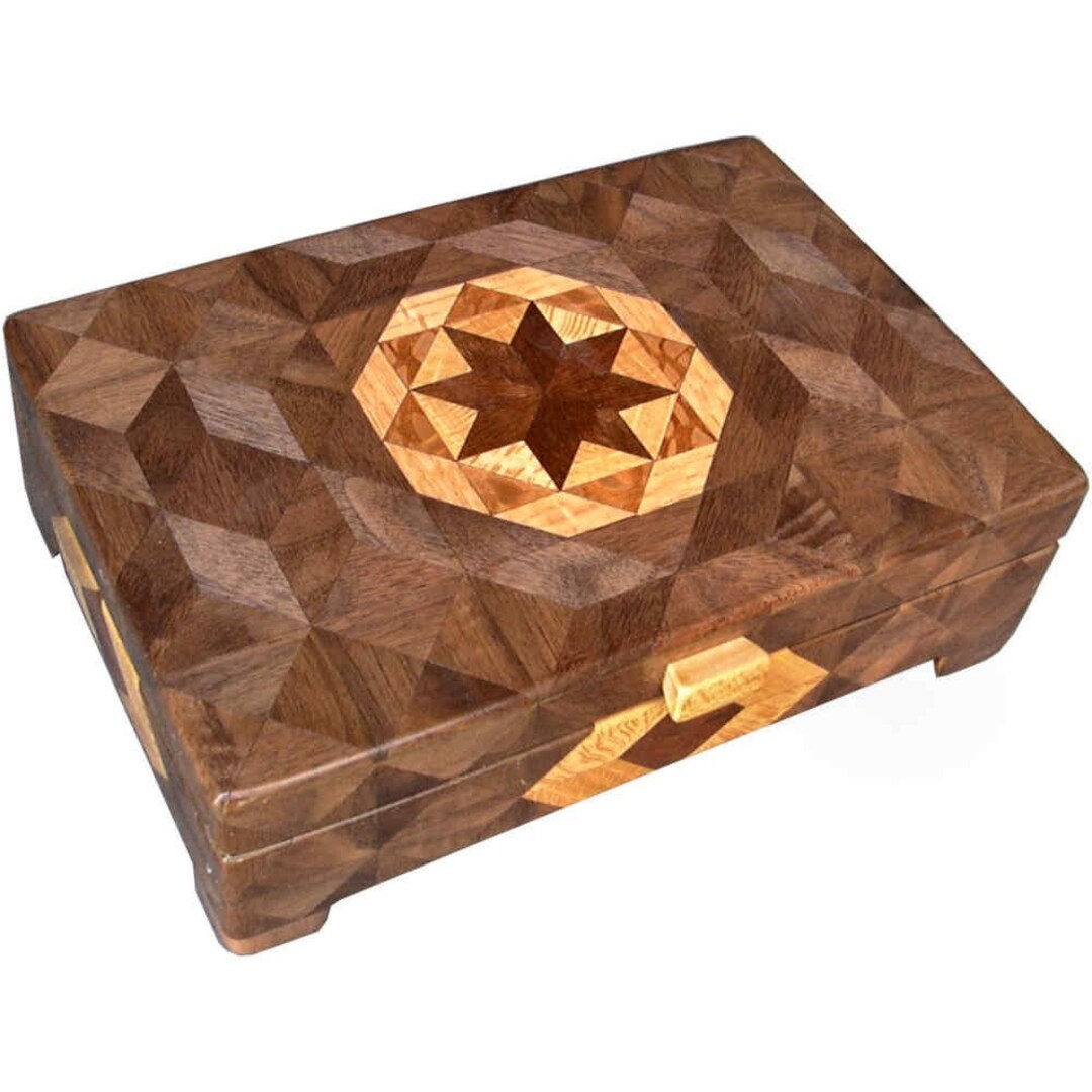 Brown Tone Flat Box - Etsy