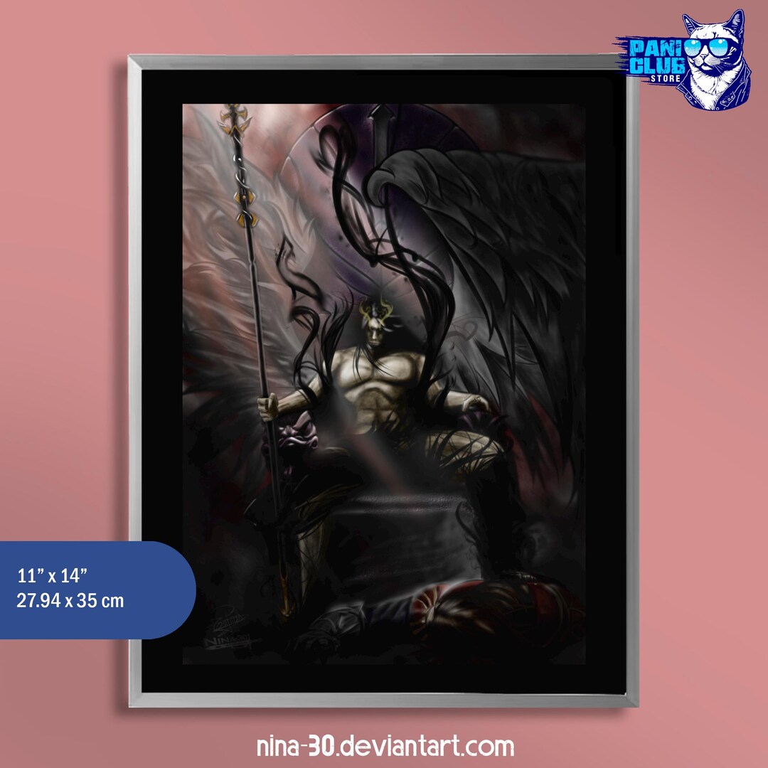 Satan Poster, Castlevania 'lords of Shadow' Poster, Video Game Poster ...
