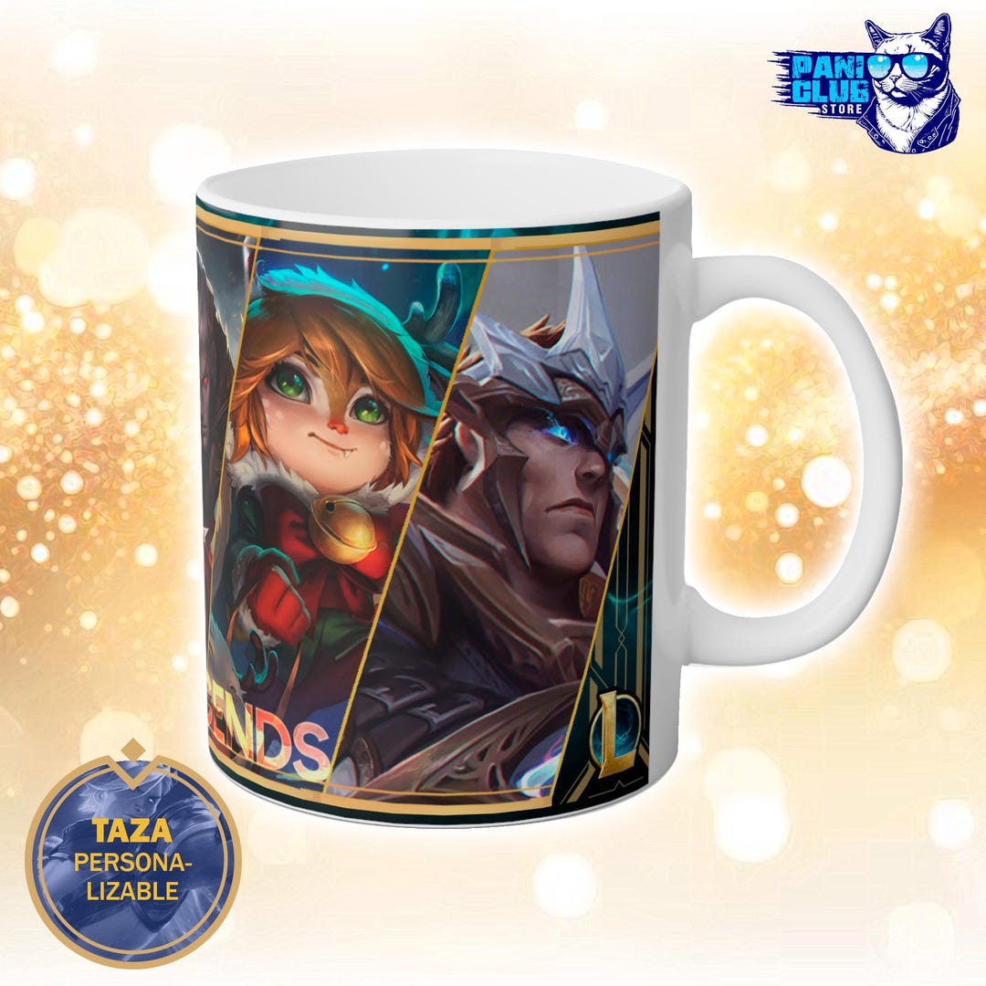 Customizable League of Legends Mug, White Mug, Gift Mug, Ceramic Mug ...