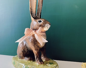 Paper Mache Bunny - Etsy