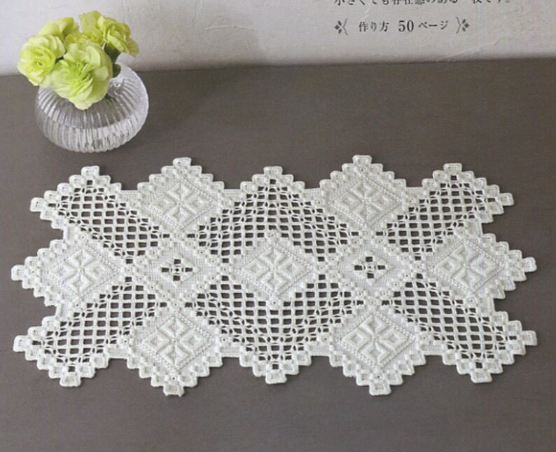 Hardanger Embroidery 2020' Japanese Craft Book - Etsy