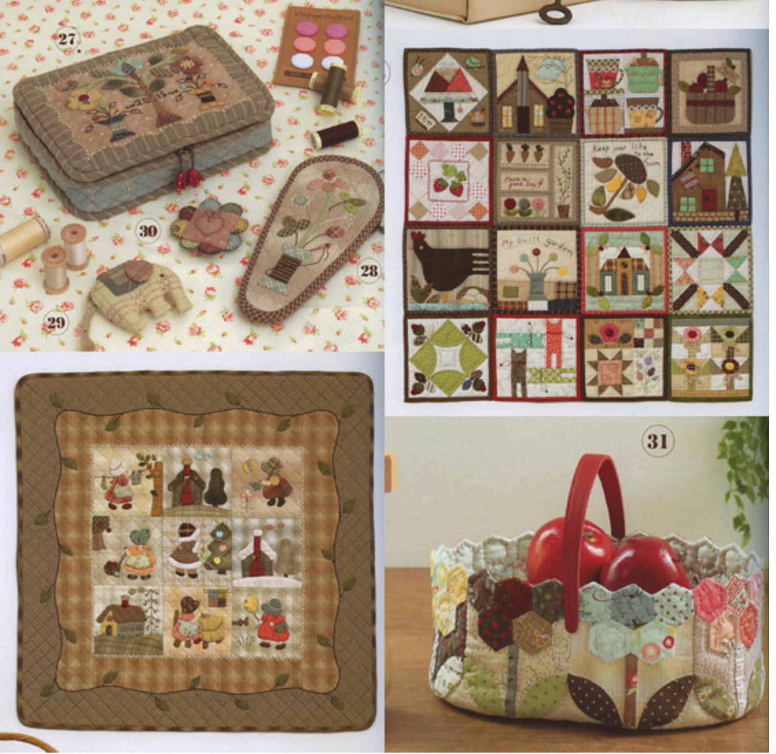 Akemi Shibata Patchwork n3929 Japanese Craft Book | Etsy