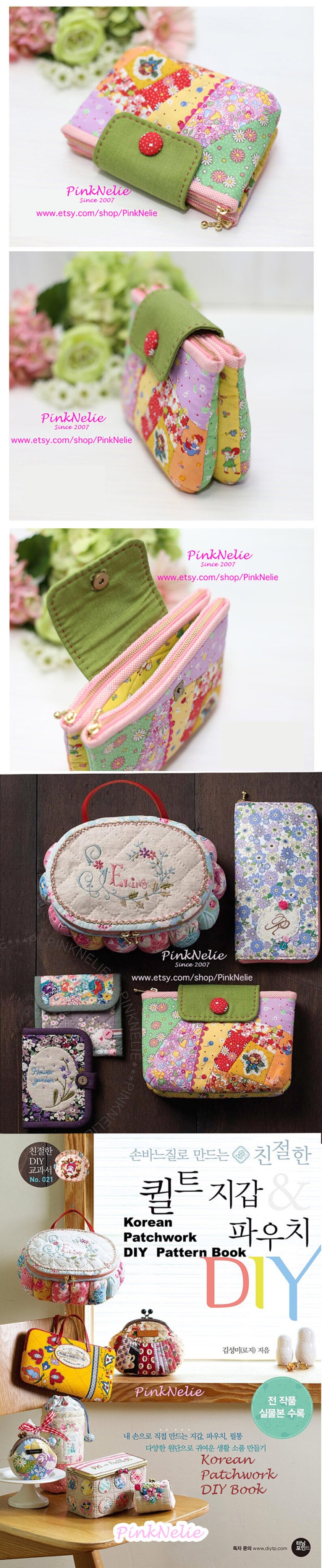 Patchwork Pouch Purse Craft Book - Etsy