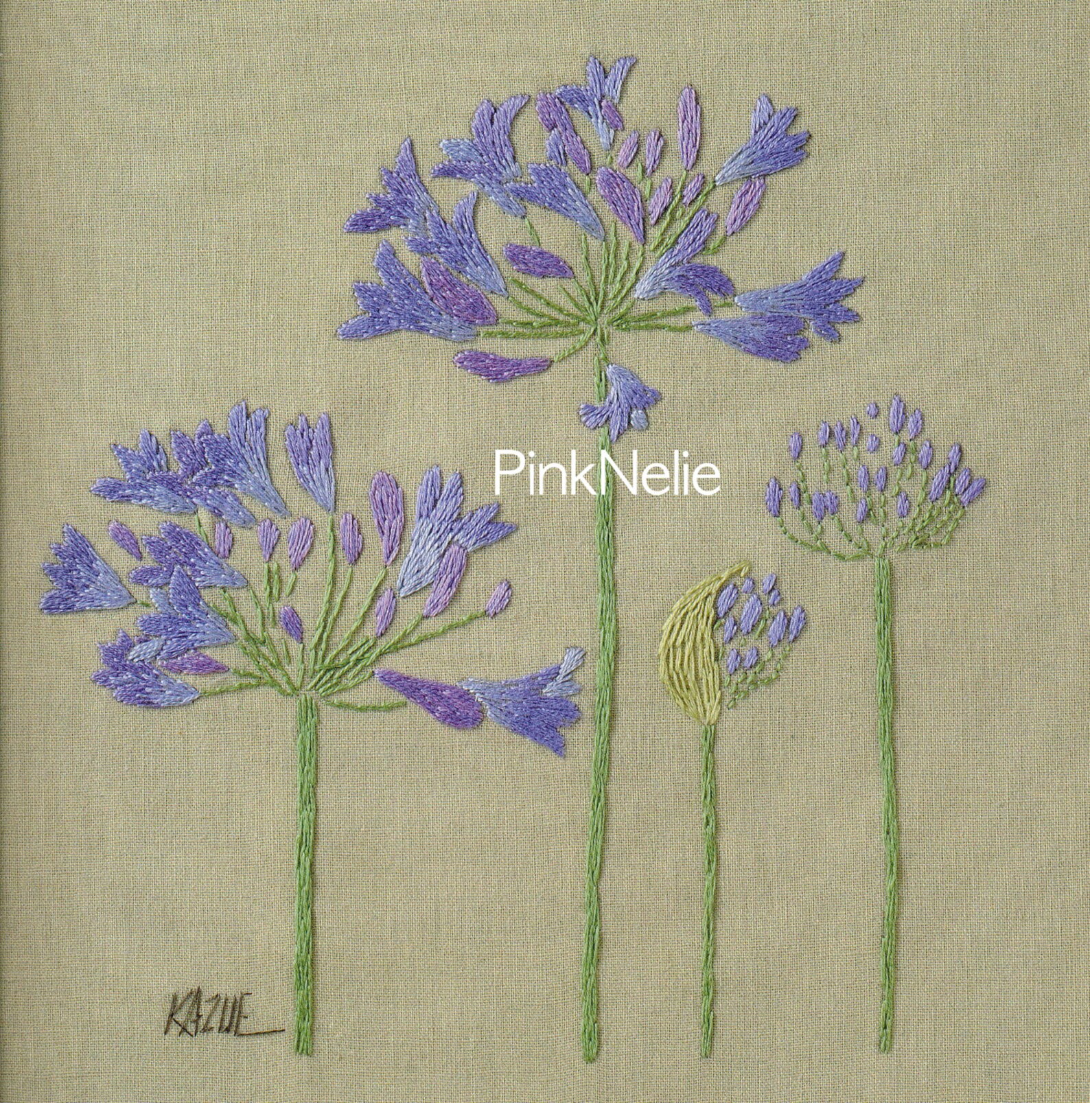 EMBROIDERY of GARDEN FLOWERS - Craft Book - Etsy