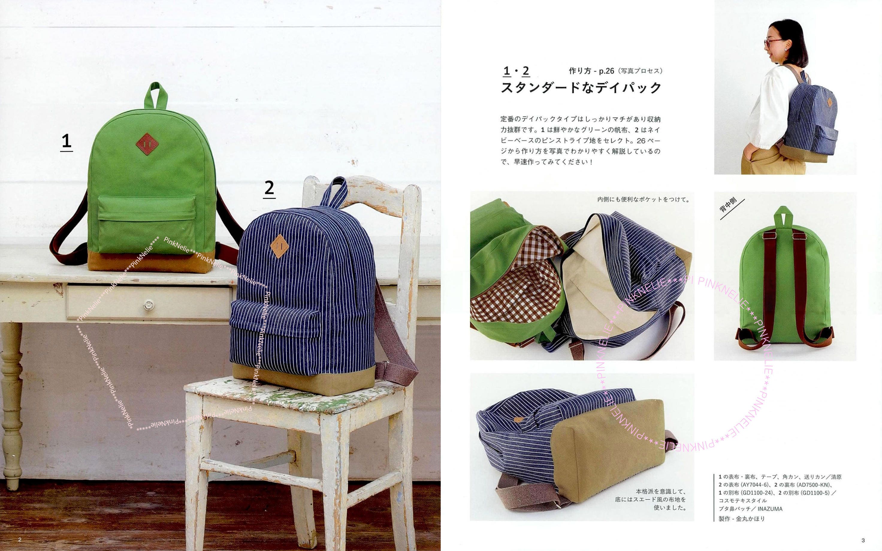 Everyday Backpacks - Craft Book - Etsy