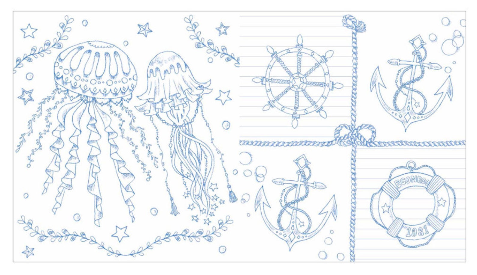 ECONECO Animal Parade Wonderland Coloring Book - Etsy