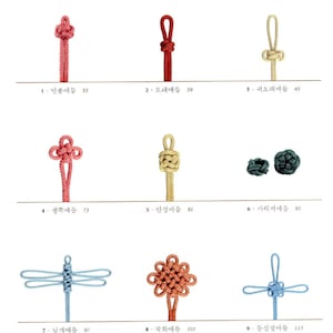 How to Make Korean Traditional Knots Maedeup - Craft Book - Etsy