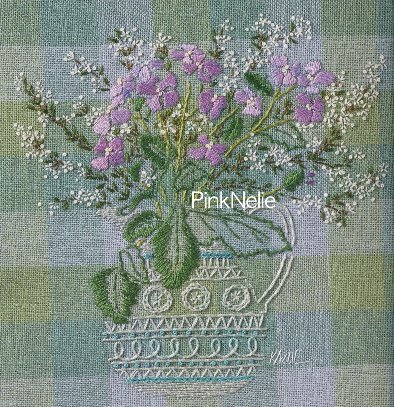 EMBROIDERY of GARDEN FLOWERS - Craft Book - Etsy
