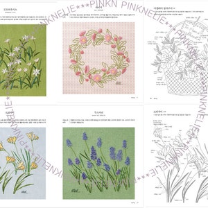 EMBROIDERY of GARDEN FLOWERS - Craft Book - Etsy