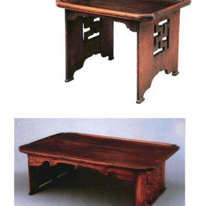 Soban Korean Traditional Mini Tables Korean Craft Book - Etsy