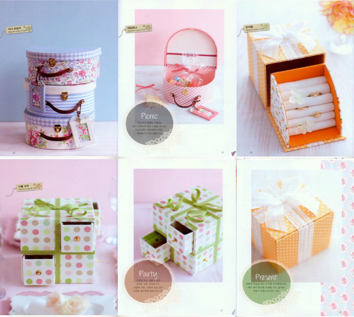 Hanmade Europe CARTONNAGE Craft Book - Etsy