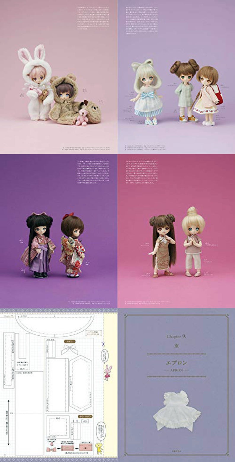 Choose One Obitsu 11cm Tall Size of Girl Doll Clothes OR Boy | Etsy