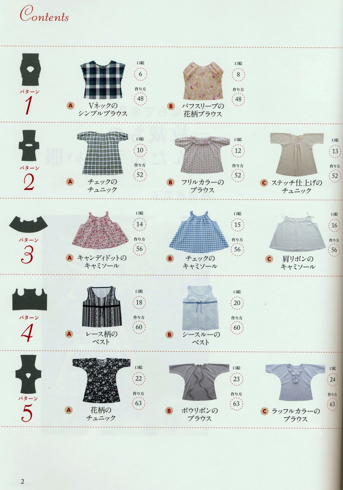 Takahashi Emiko - Simple Cute Clothes 9 Patterns 21 Variations ...