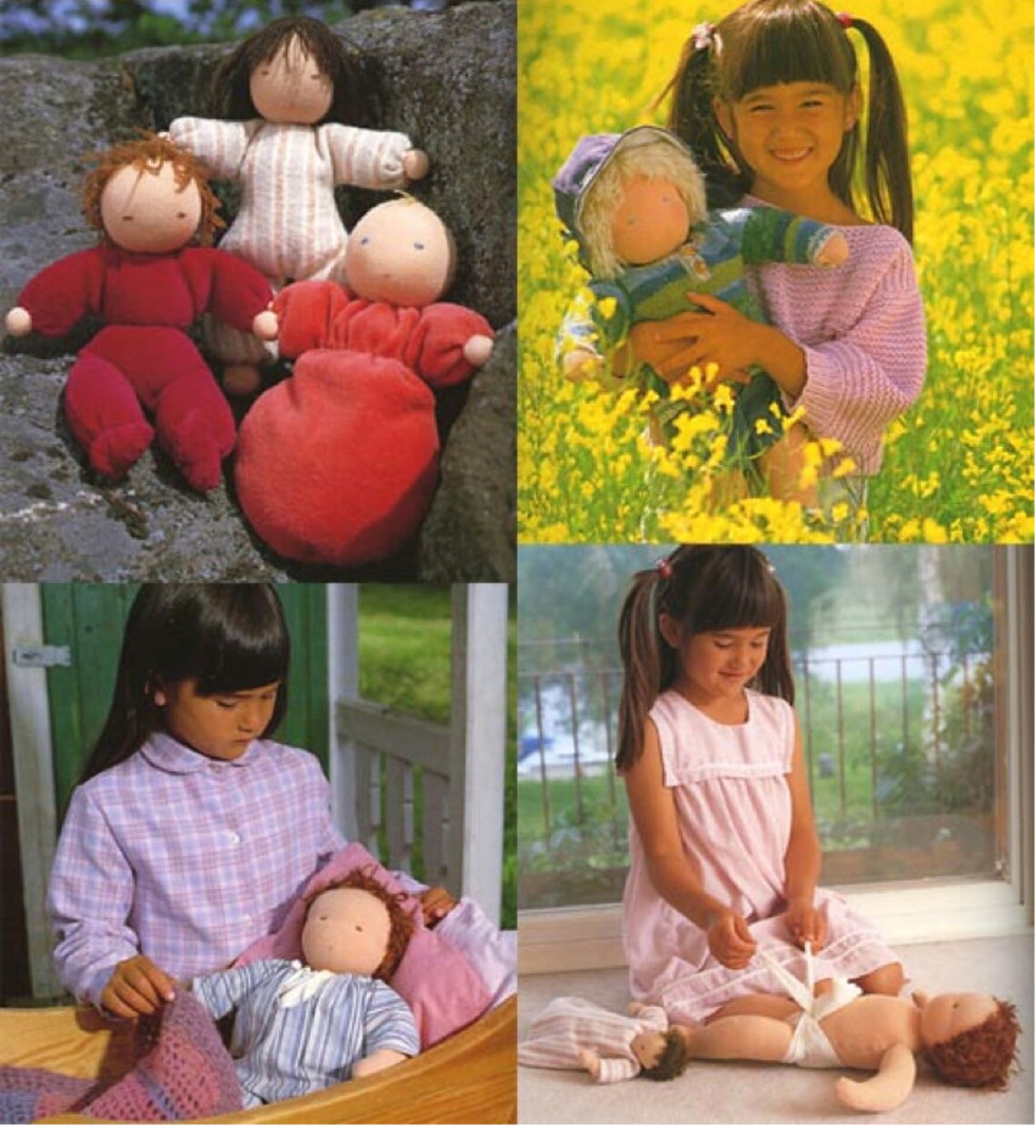 Out of Print - Waldorf Doll - Steiner Doll Making Japanese Craft Book ...
