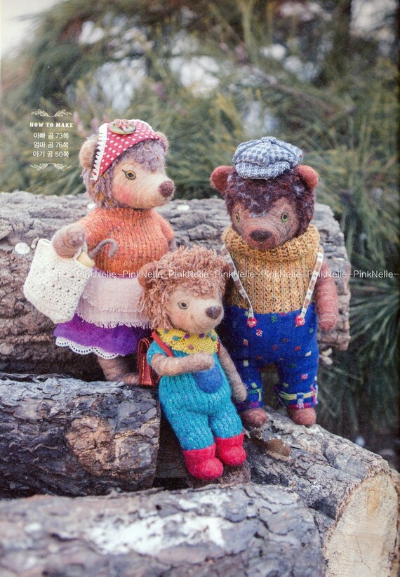 Wool Needle Felting Children Story Characters Needle Felting | Etsy